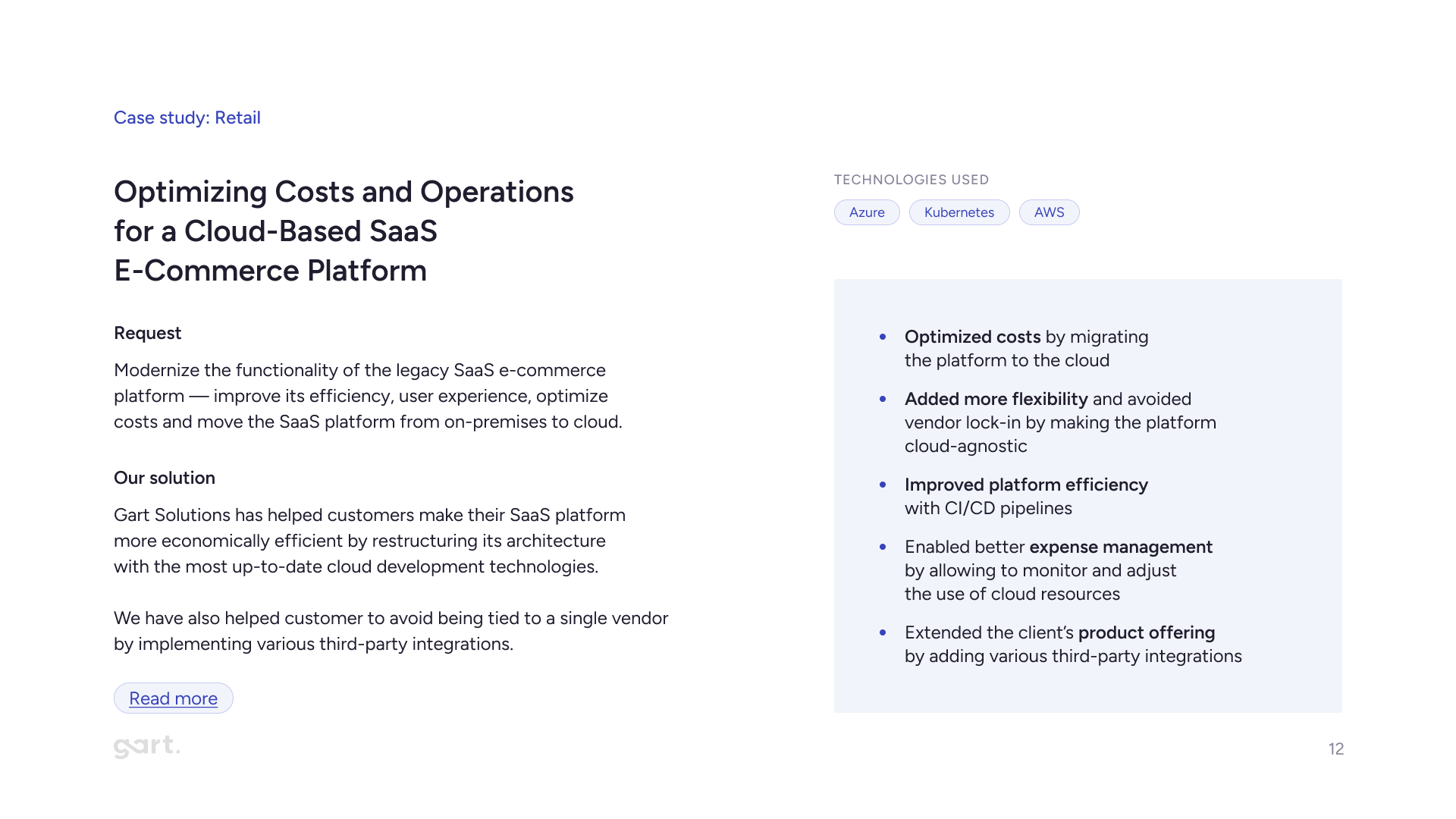 Maximizing SaaS Potential with DevOps Best Practices | Gart