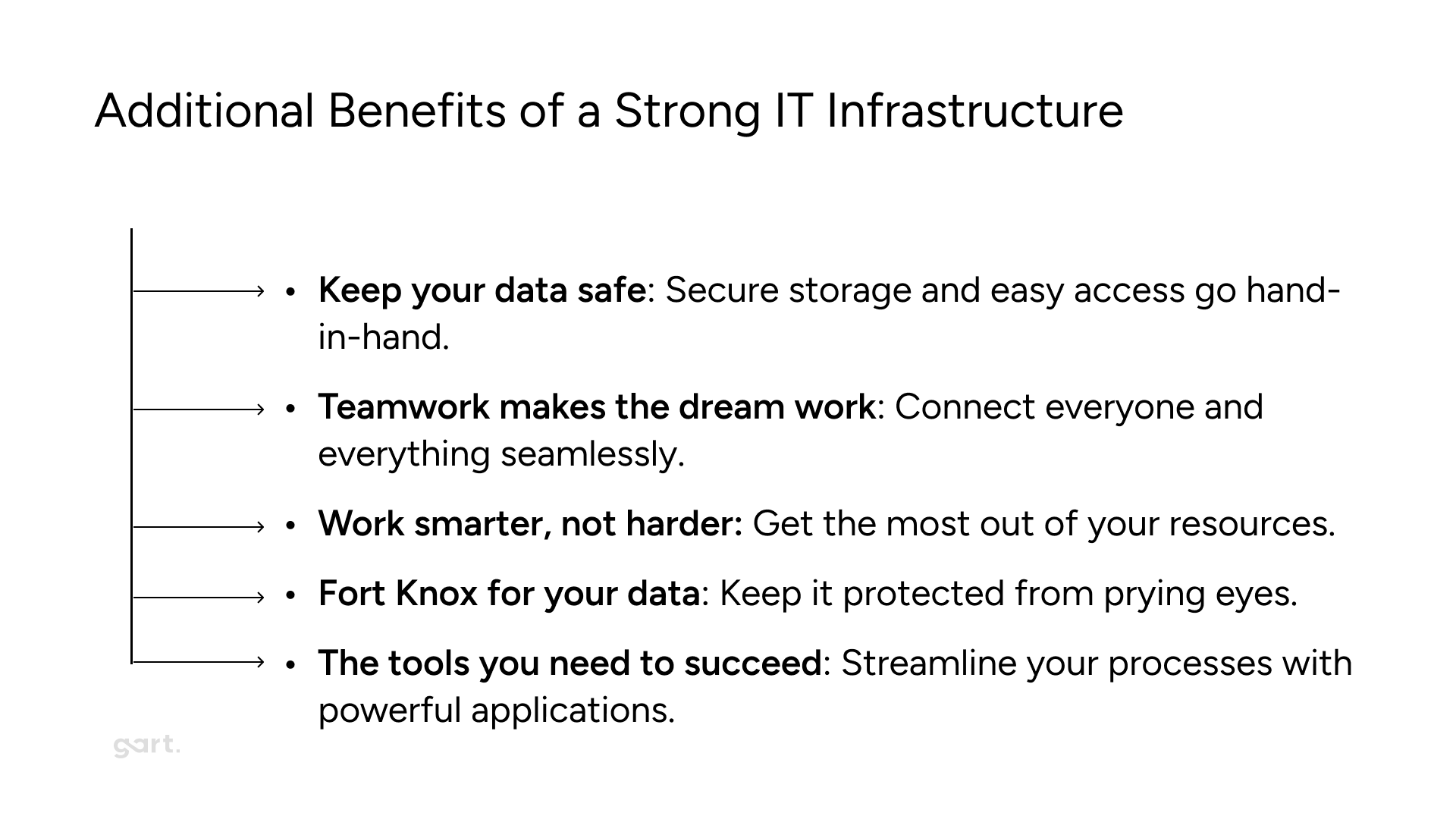 IT Infrastructure: The Key to Business Growth and Success | Gart