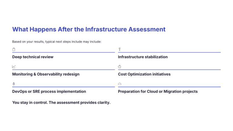 IT Infrastructure Assessment: Build Resilient, Scalable, and Cost ...